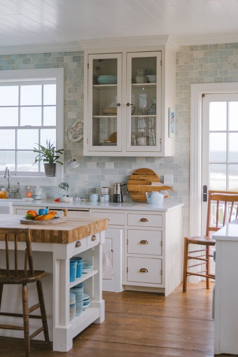 13 Coastal Farmhouse Kitchen Designs You Will Love! – My Kitchen Inspo