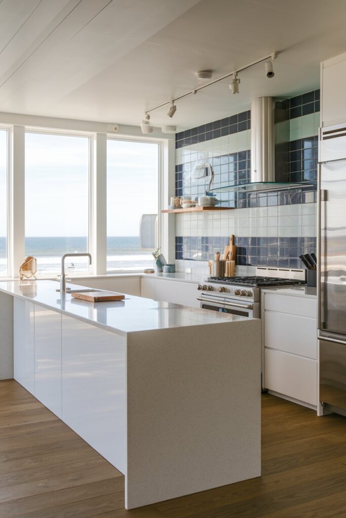 12 Coastal Kitchens With Peninsula Layout You Will Love! – My Kitchen Inspo