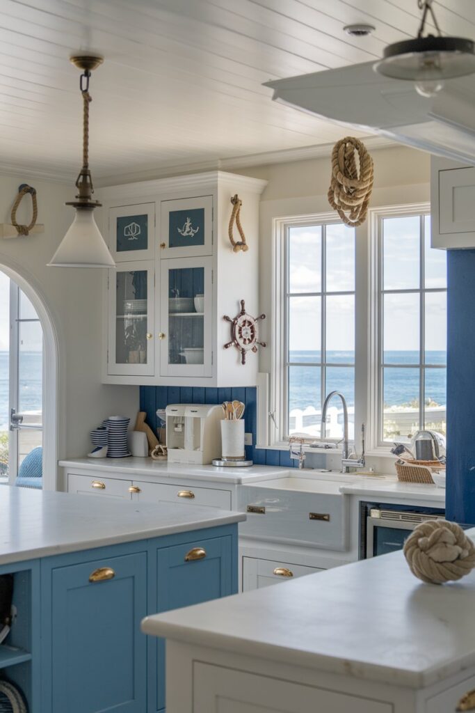 12 Coastal Kitchens With White Cabinets You Will Love! – My Kitchen Inspo