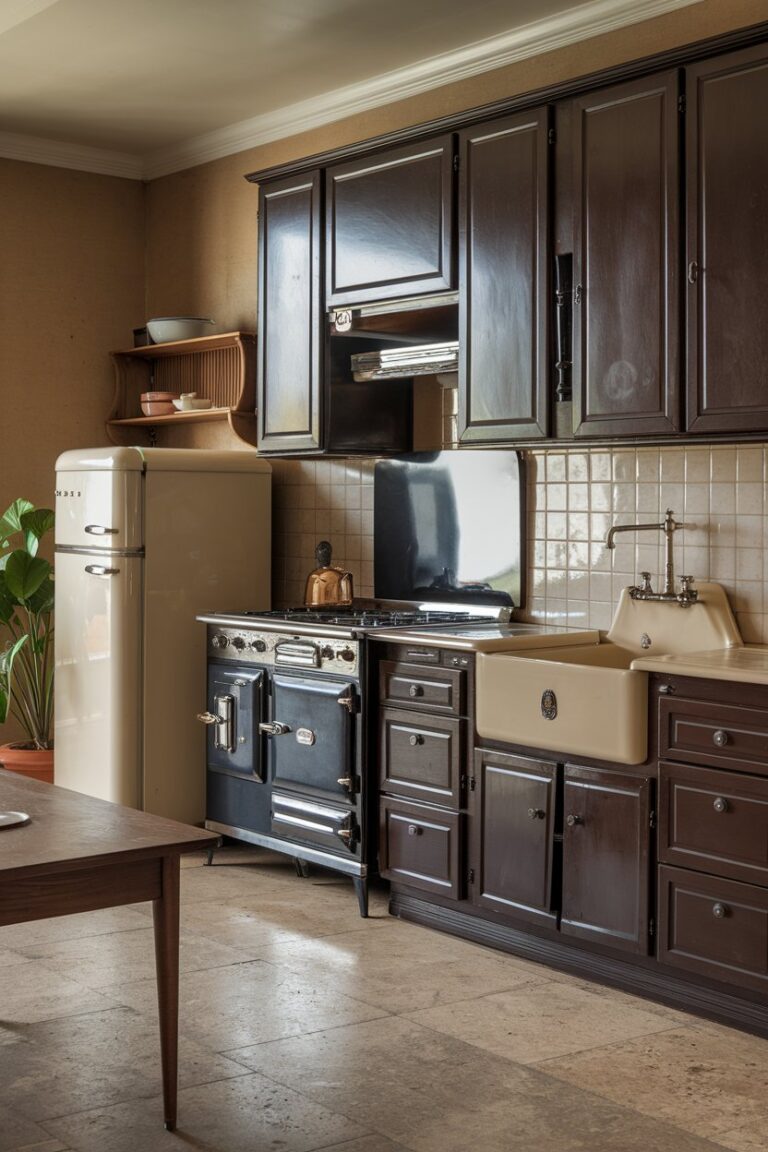 15 Dark Brown Kitchen Cabinets Design Ideas You Will Love! – My Kitchen ...