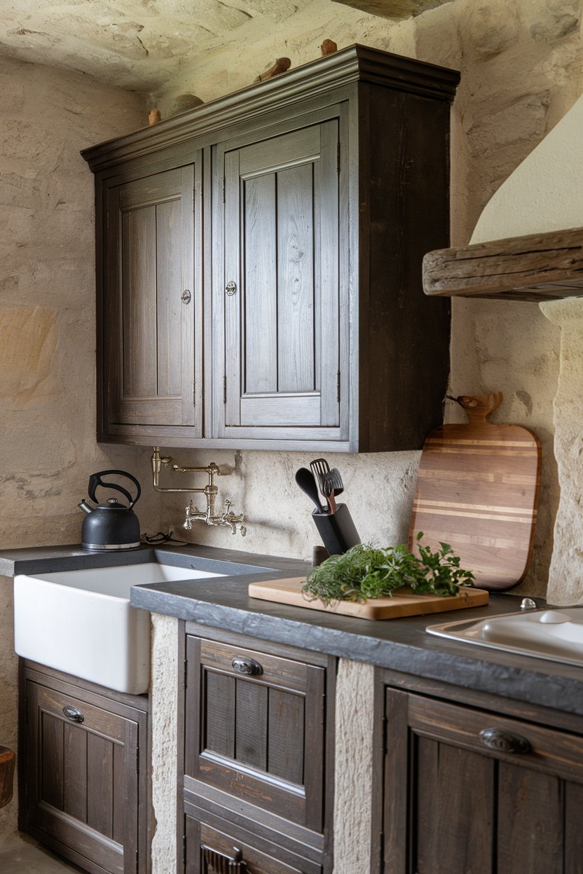 15 Dark Brown Kitchen Cabinets Design Ideas You Will Love! – My Kitchen ...