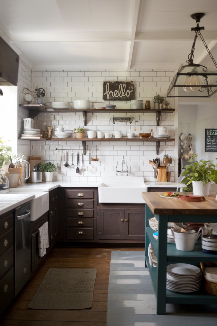 15 Dark Brown Kitchen Cabinets Design Ideas You Will Love! – My Kitchen ...