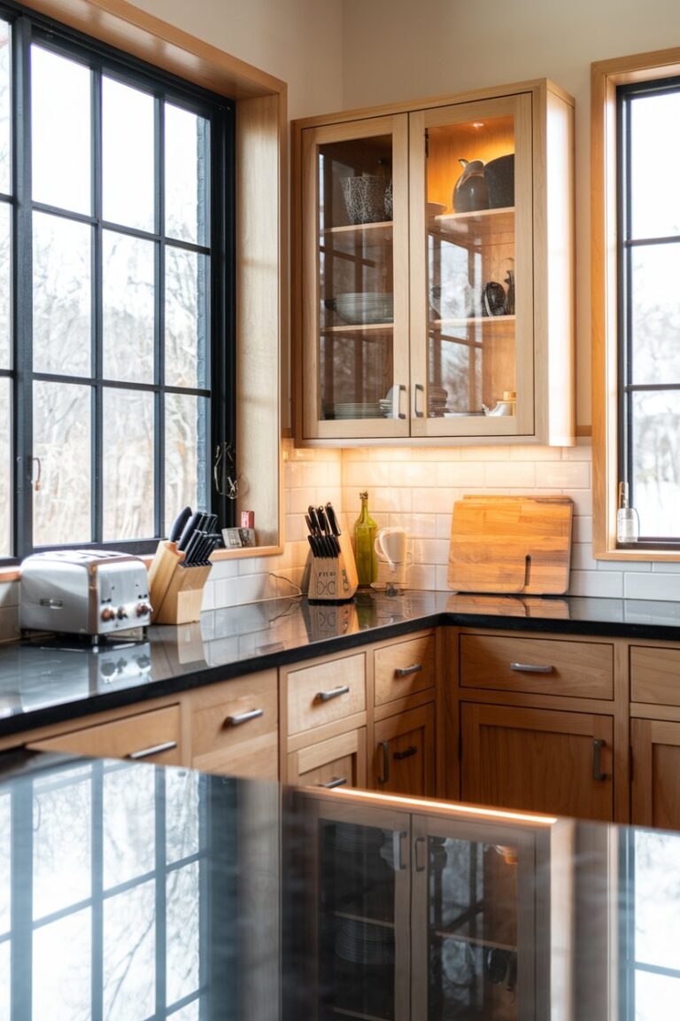 18 Modern Kitchen Designs With Black Countertops! – My Kitchen Inspo