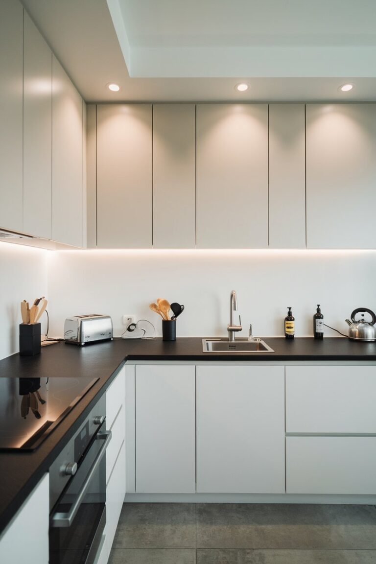 18 Modern Kitchen Designs With Black Countertops! – My Kitchen Inspo