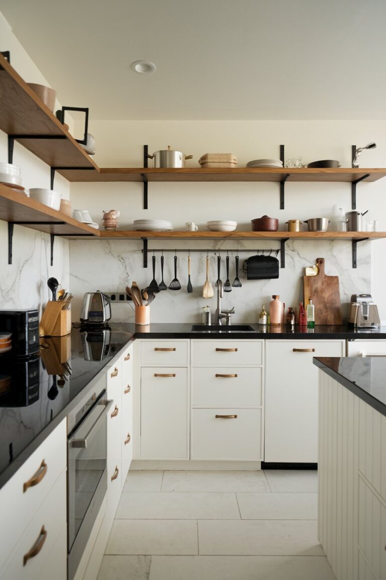 18 Modern Kitchen Designs With Black Countertops! – My Kitchen Inspo