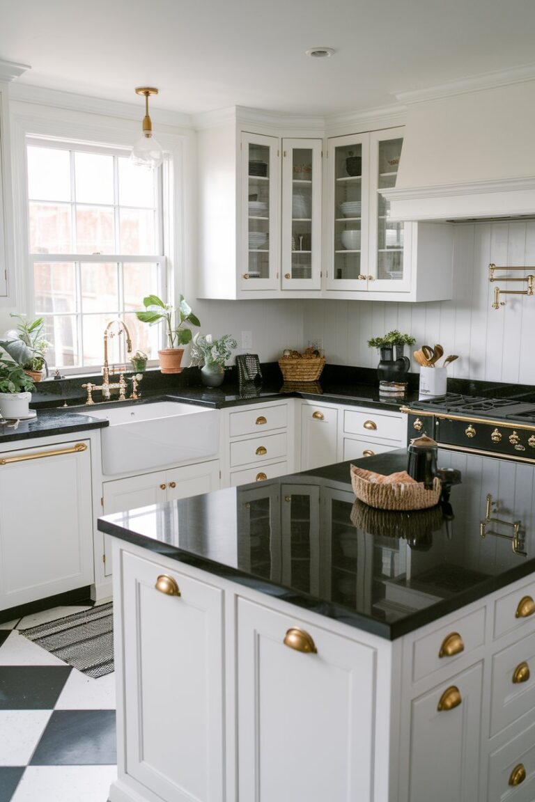 18 Modern Kitchen Designs With Black Countertops! – My Kitchen Inspo