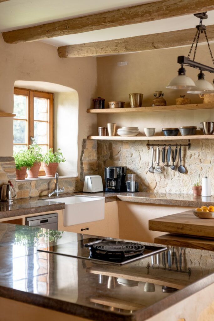 14 Earthy Kitchens with Granite Countertops – My Kitchen Inspo