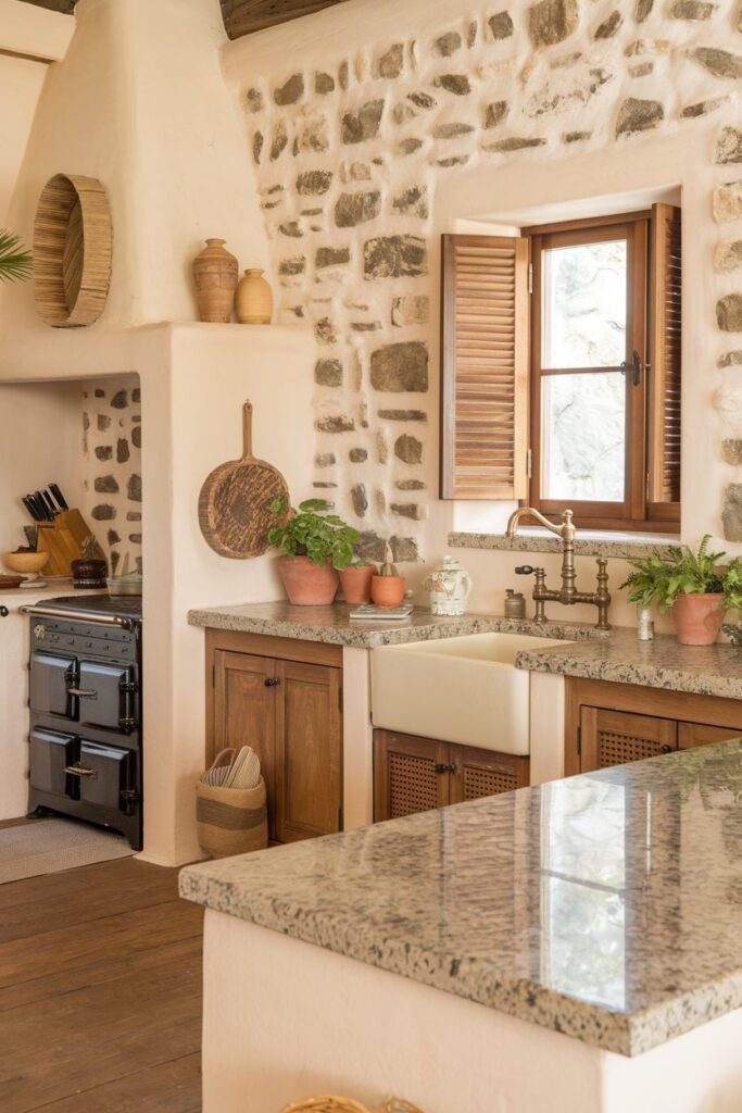 14 Earthy Kitchens with Granite Countertops – My Kitchen Inspo
