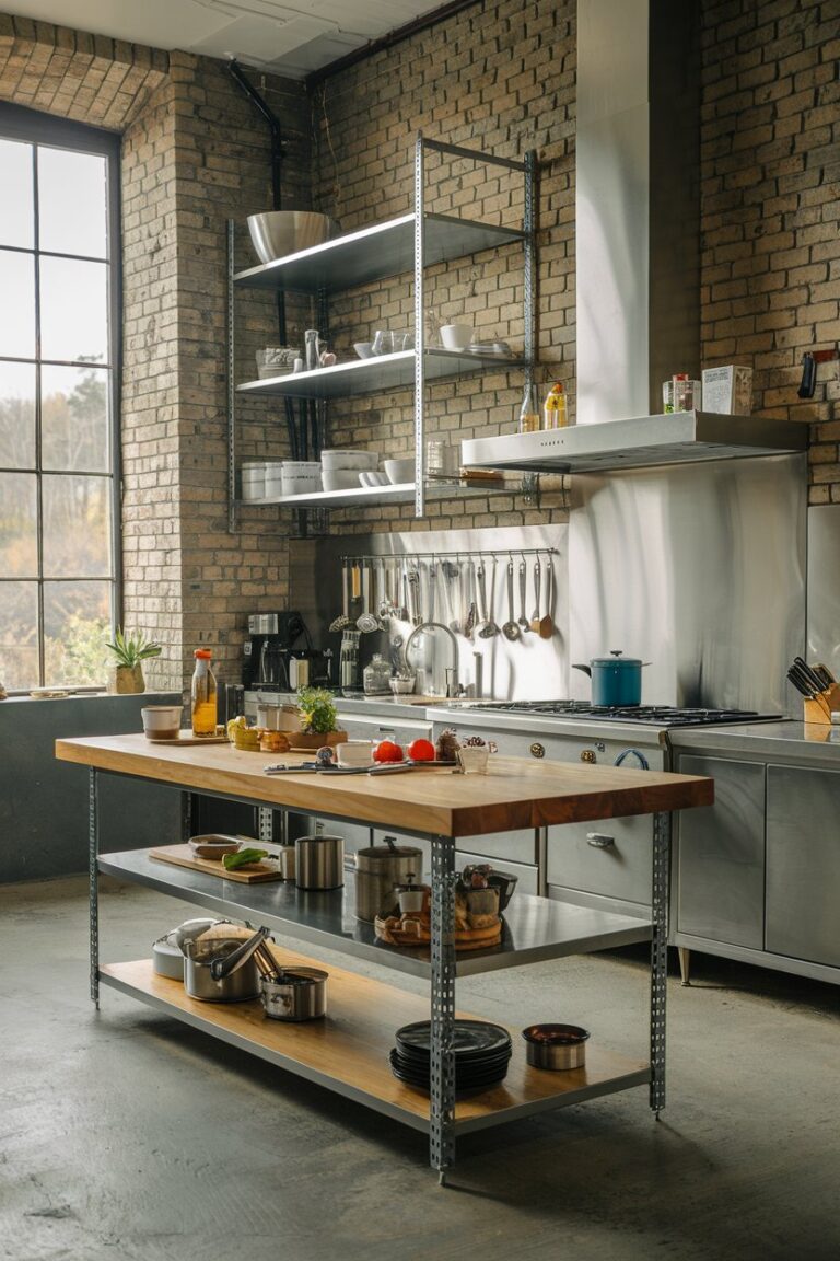 16 Industrial Kitchens with Islands: A Perfect Blend of Style and ...