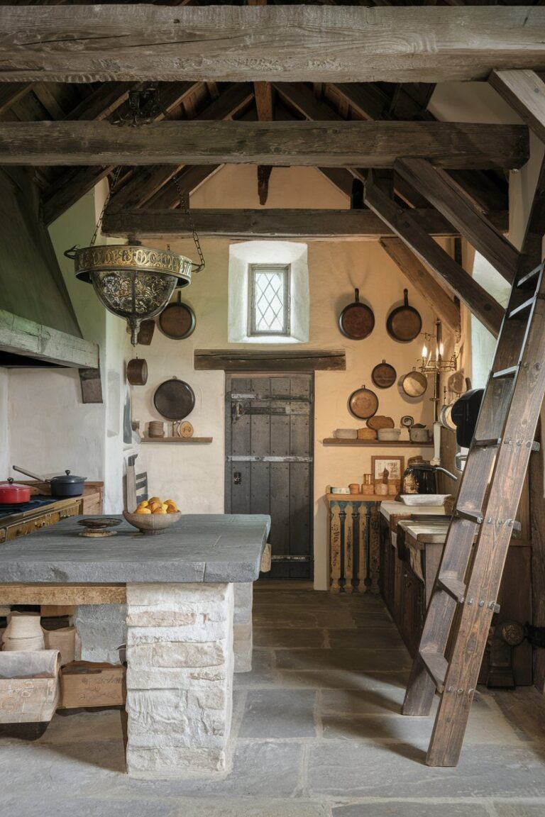 14 Gothic Kitchens with an Island Perfect for Bold and Unique Spaces ...