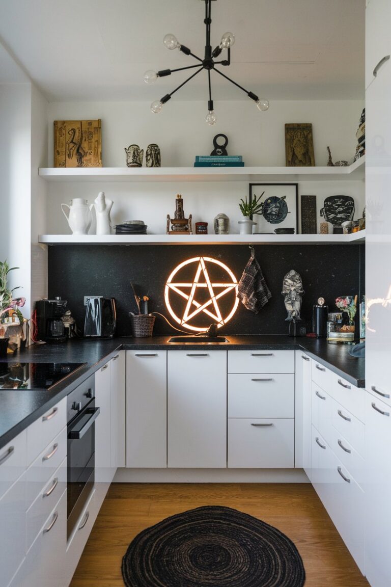 12 Witchy Kitchens with White Cabinets Perfect for Everyday Magic – My ...