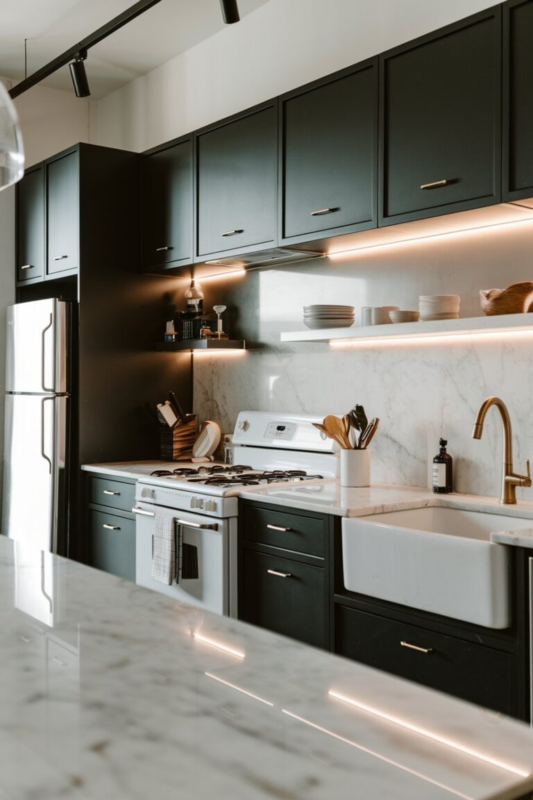 20 Modern Dark Kitchen Ideas: Sophisticated Designs for a Bold ...