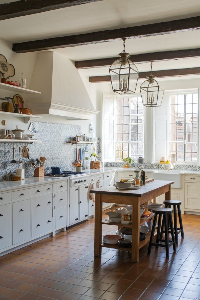 14 Spanish Kitchens with White Cabinets: Timeless Designs for Every ...