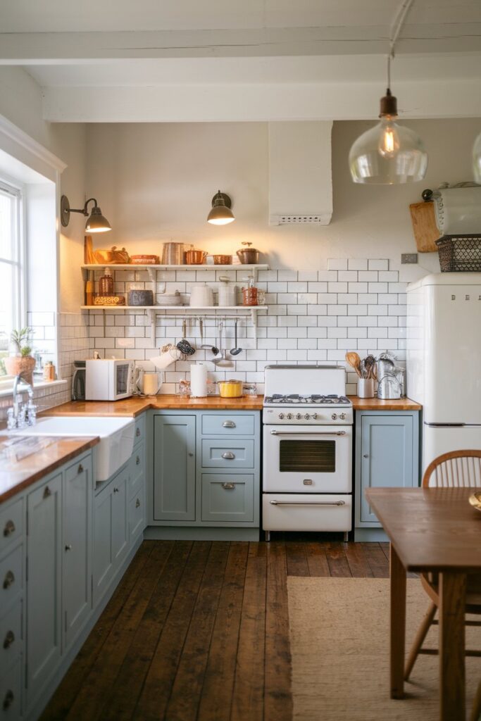 16 Farmhouse Kitchens with Gray Cabinets: Combining Rustic Charm and ...