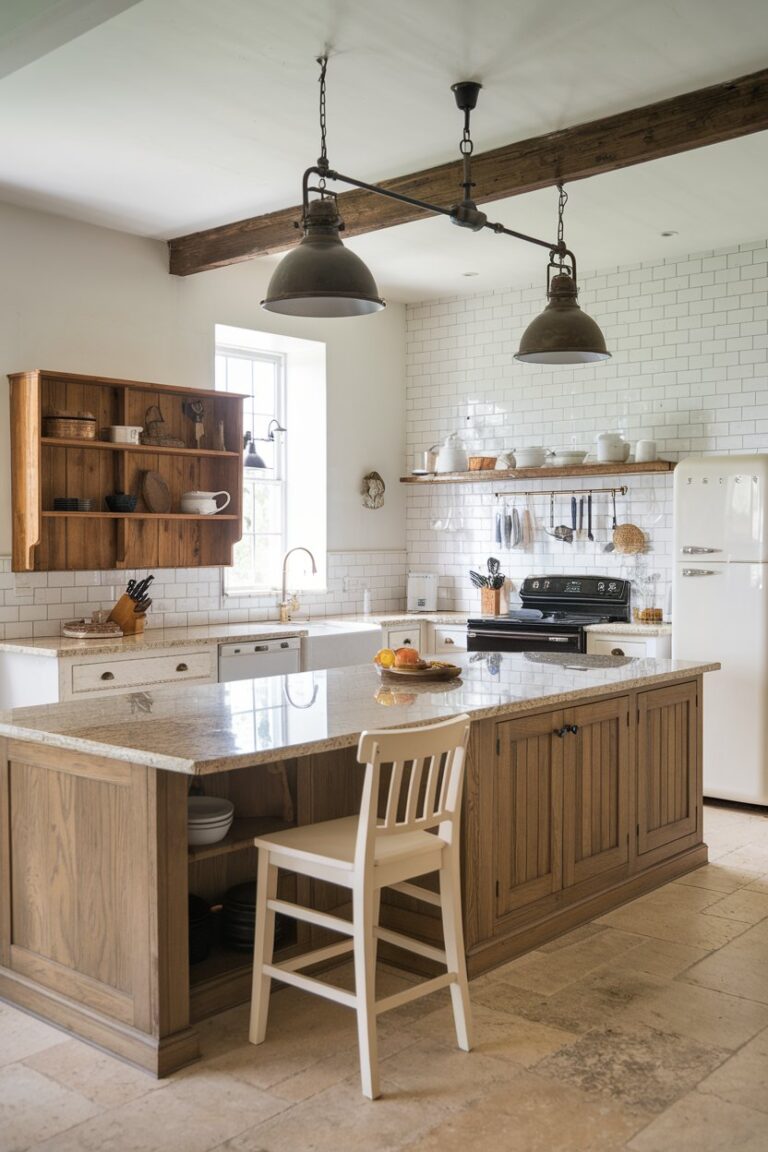 15 Farmhouse Kitchens with Granite Counters: Timeless Designs for Every ...