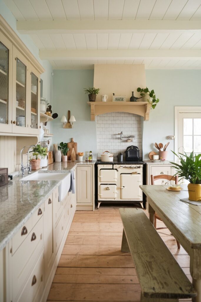 15 Farmhouse Kitchens with Granite Counters: Timeless Designs for Every ...