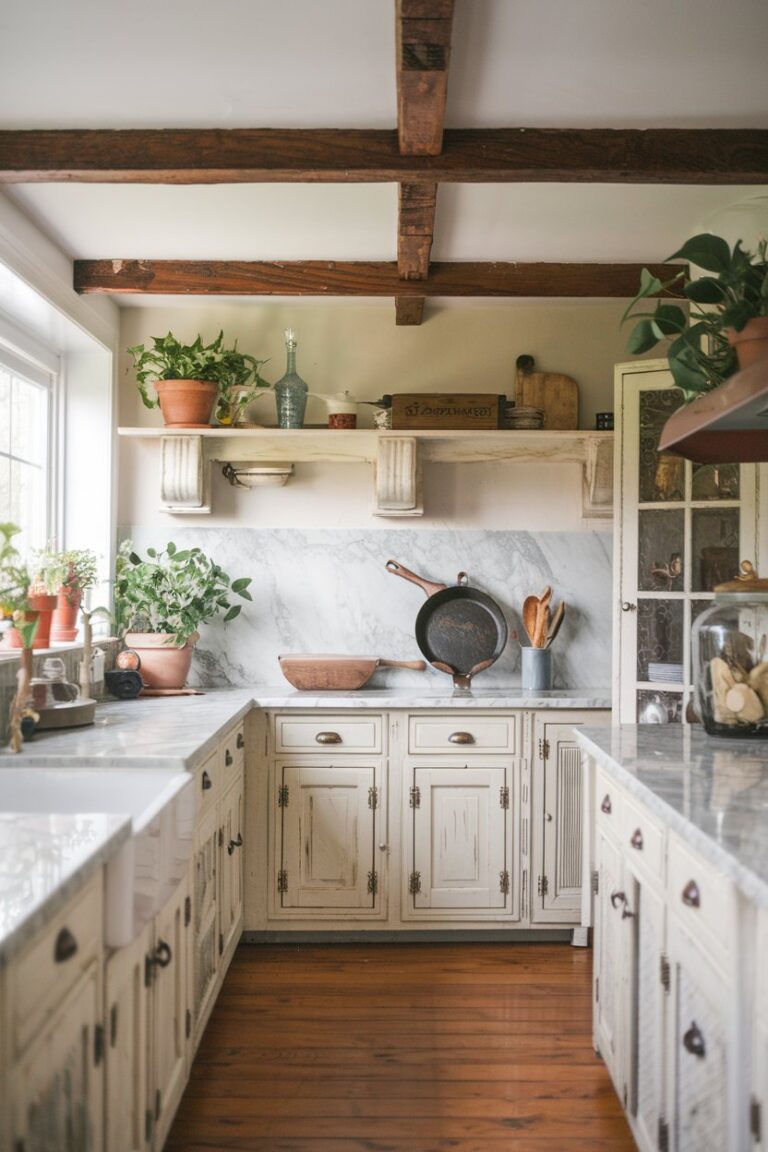 15 Farmhouse Kitchens with Granite Counters: Timeless Designs for Every ...