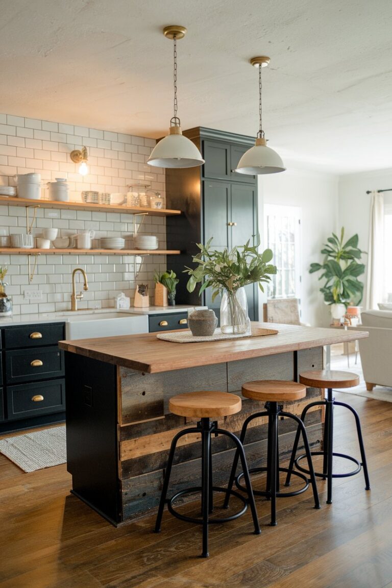17 Farmhouse Kitchen With Gold Hardware: Timeless Designs for Modern ...