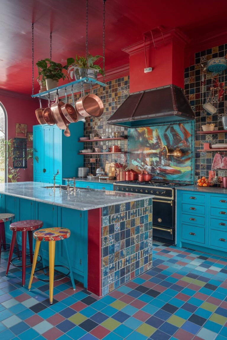 20 Colorful Funky Kitchen Design Ideas for a Unique and Vibrant Home ...