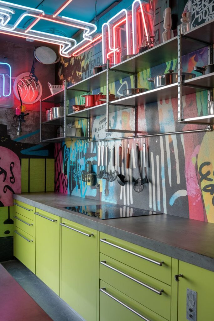20 Colorful Funky Kitchen Design Ideas for a Unique and Vibrant Home ...