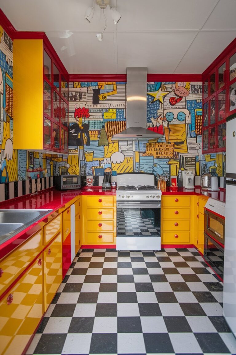 20 Colorful Funky Kitchen Design Ideas for a Unique and Vibrant Home ...