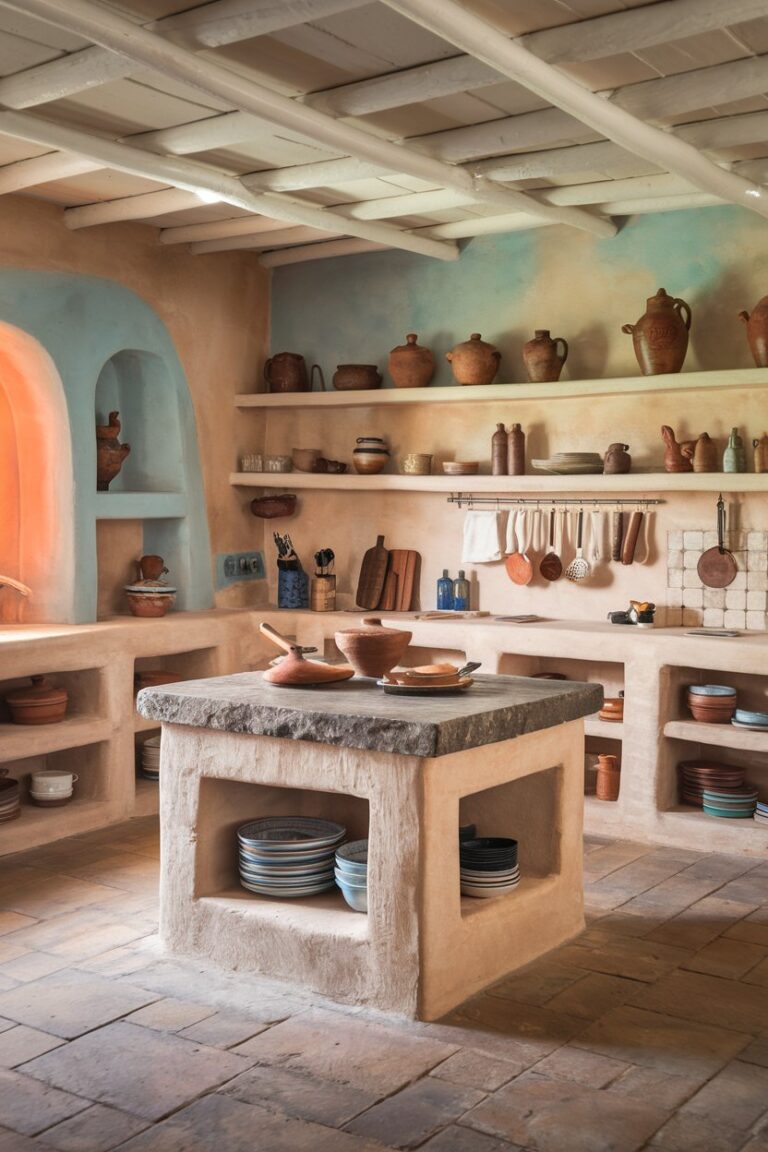 15 Mediterranean Kitchen Designs with Island: Timeless Styles for a ...