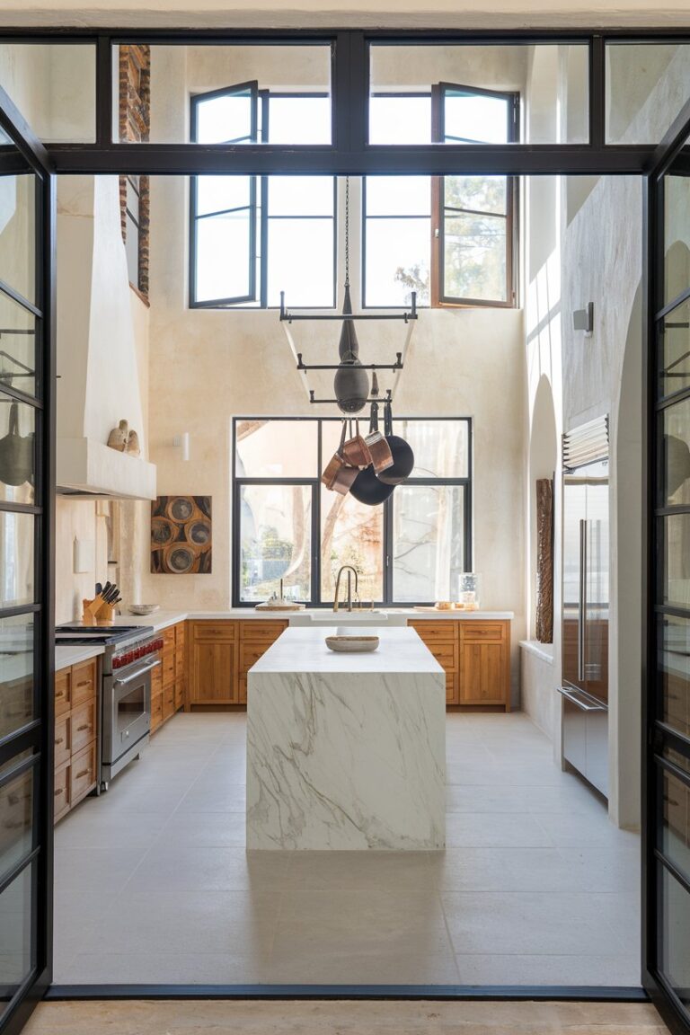 15 Mediterranean Kitchen Designs with Island: Timeless Styles for a ...