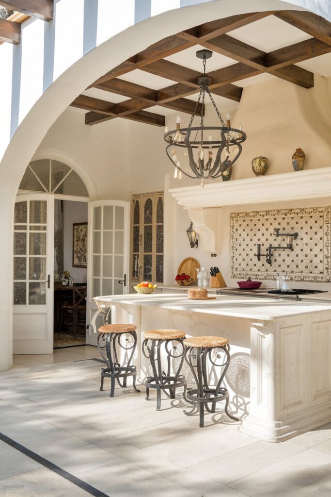 15 Mediterranean Kitchen Designs with Island: Timeless Styles for a ...