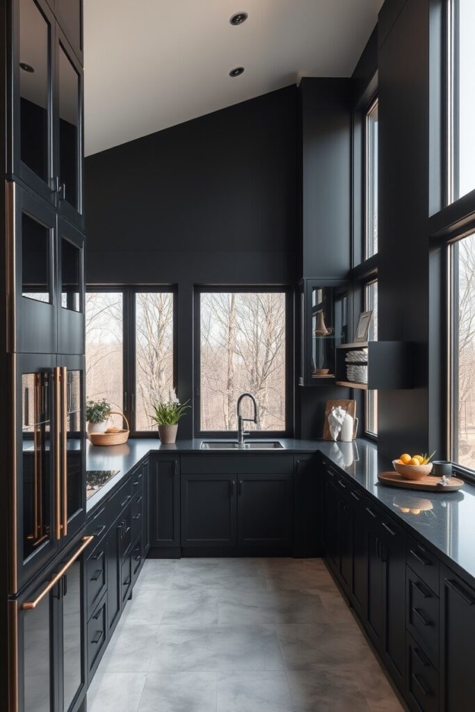 18 Black Modern Kitchen Designs That Are Beautiful! – My Kitchen Inspo