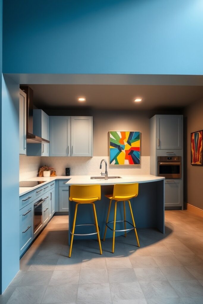 16 Modern Kitchens With Light Blue Cabinets For Your Inspiration! – My ...