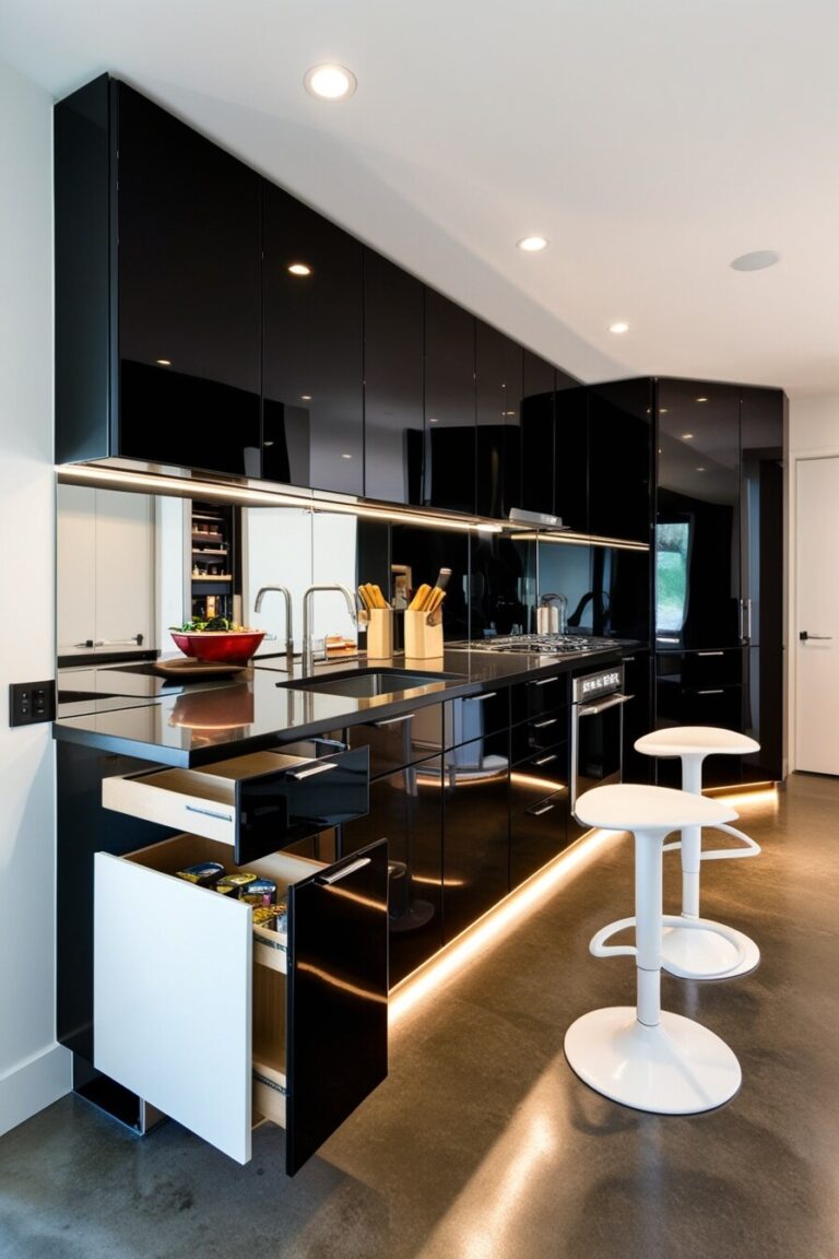 20 Kitchens With Black Cabinets For Your Inspirations! – My Kitchen Inspo