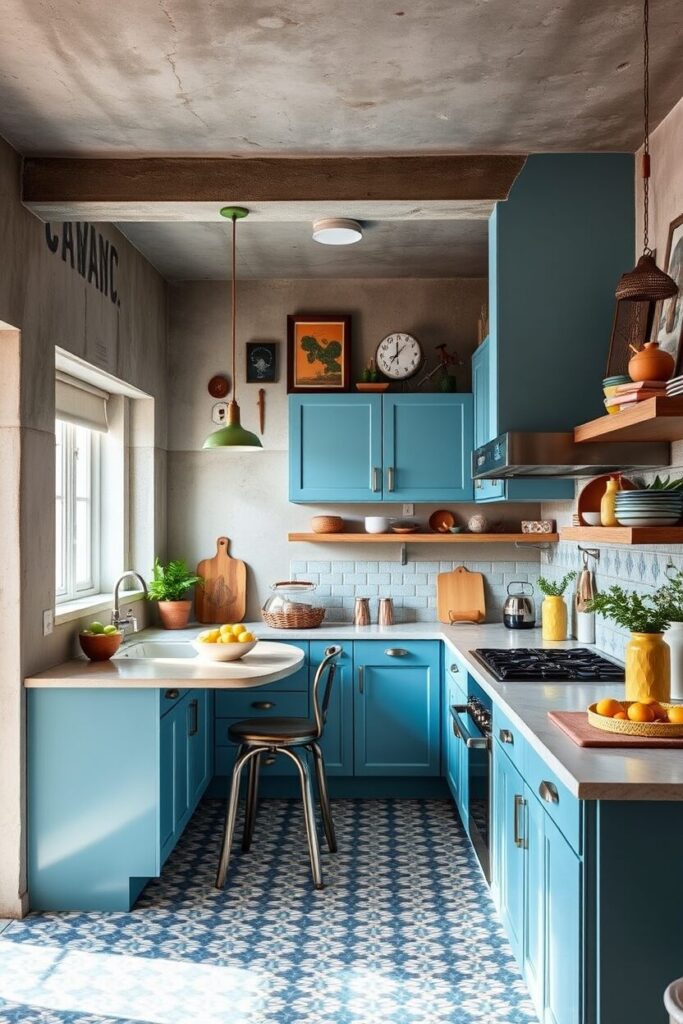 16 Modern Kitchens With Light Blue Cabinets For Your Inspiration! – My ...