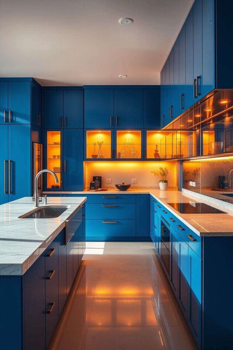 17 Blue Modern Kitchen Designs You Have To See! – My Kitchen Inspo