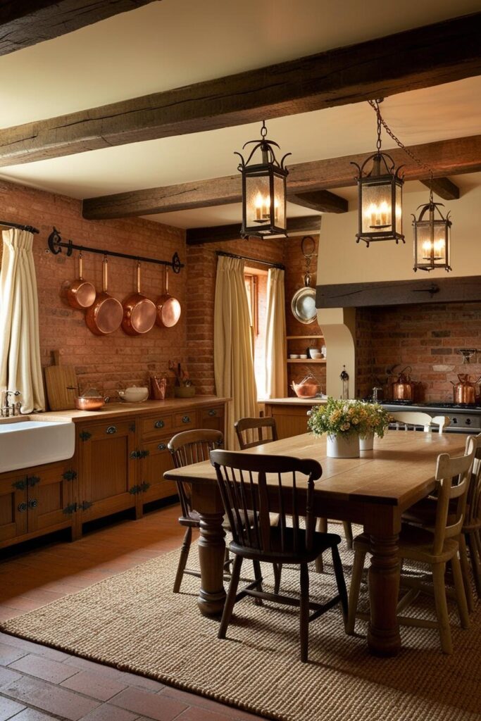 15 English Cottage Kitchens With Wood Cabinets You Have To See! – My ...