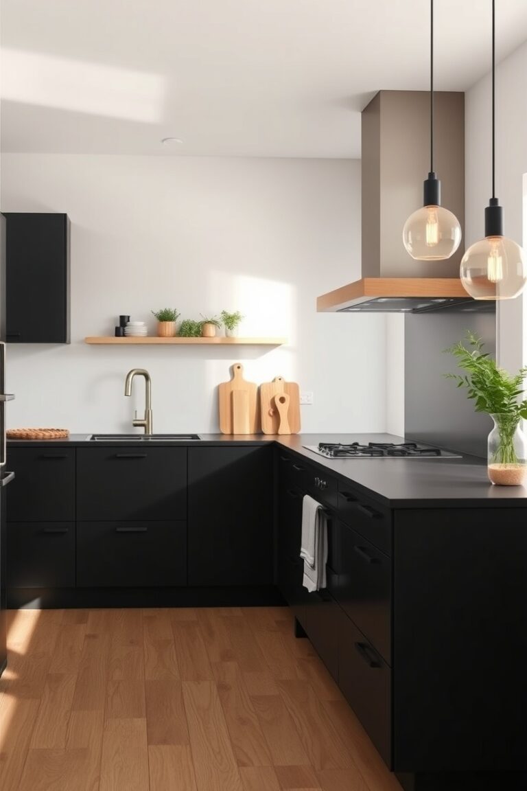 18 Black Modern Kitchen Designs That Are Beautiful! – My Kitchen Inspo