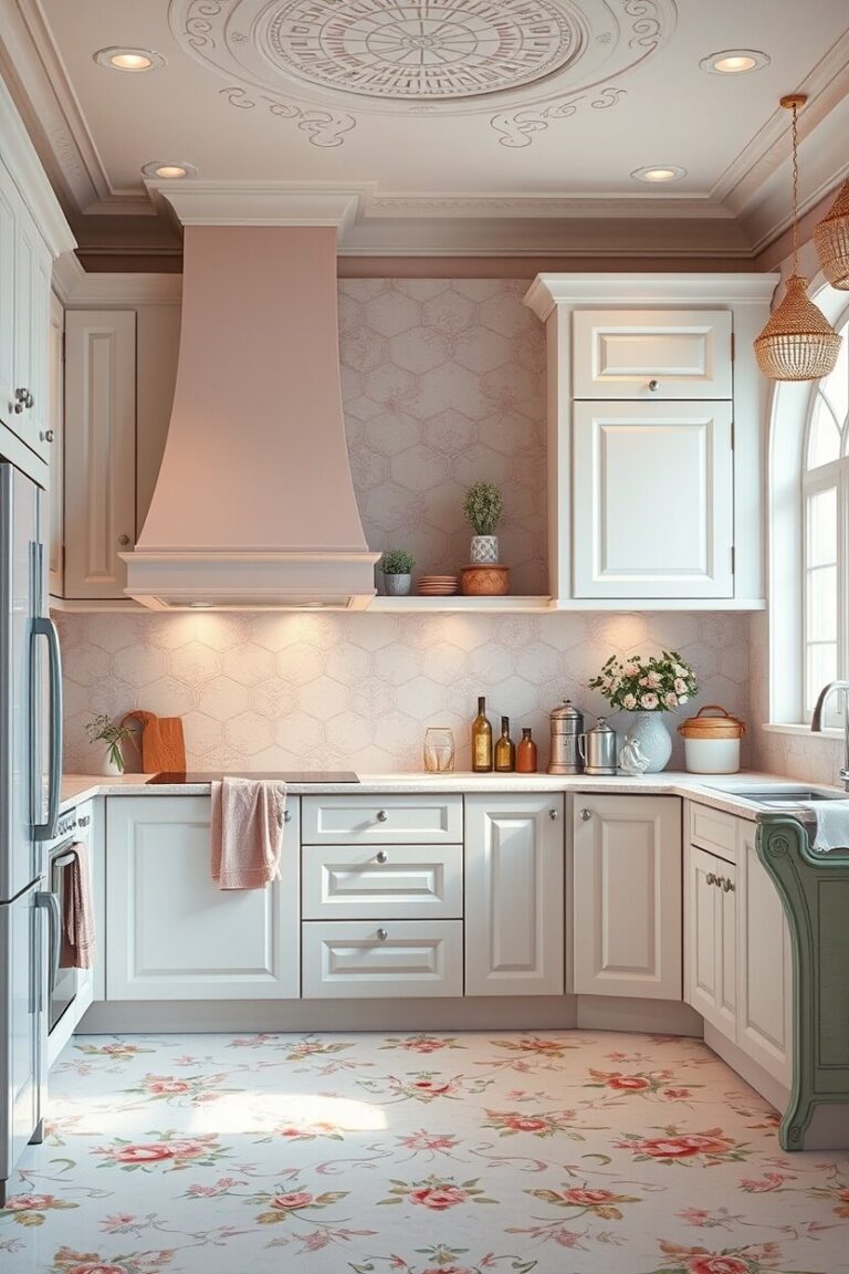 18 Modern Boho Kitchens With White Cabinets You Will Love! – My Kitchen ...