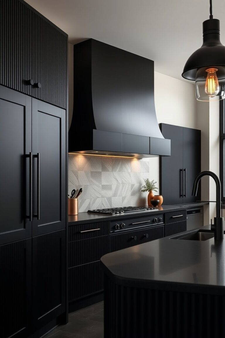 18 Black Modern Kitchen Designs That Are Beautiful! – My Kitchen Inspo