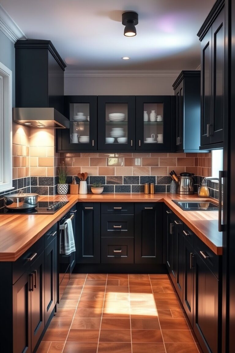 20 Kitchens With Black Cabinets For Your Inspirations! – My Kitchen Inspo