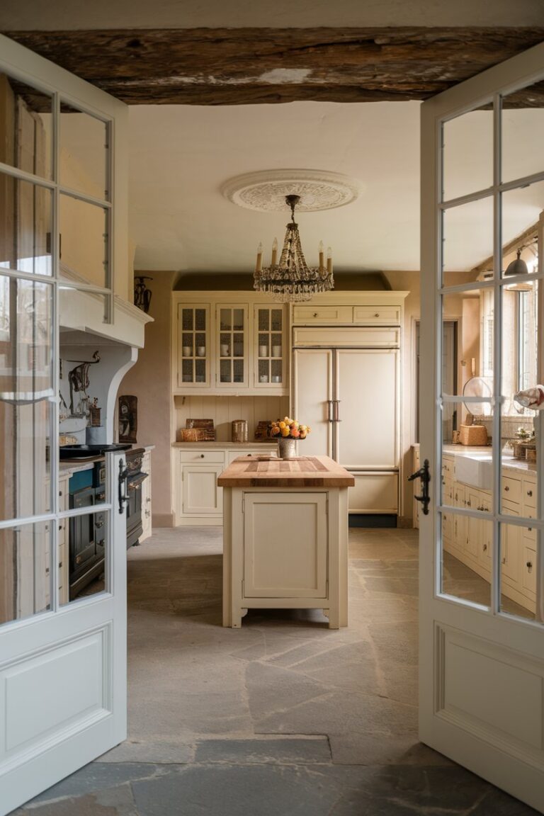 12 French Kitchens with Cottage Doors: Inspiring Spaces with Vintage ...