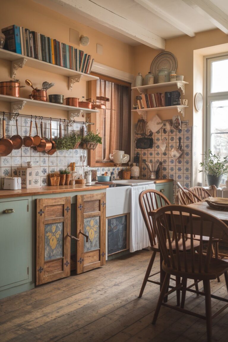 12 French Kitchens with Cottage Doors: Inspiring Spaces with Vintage ...