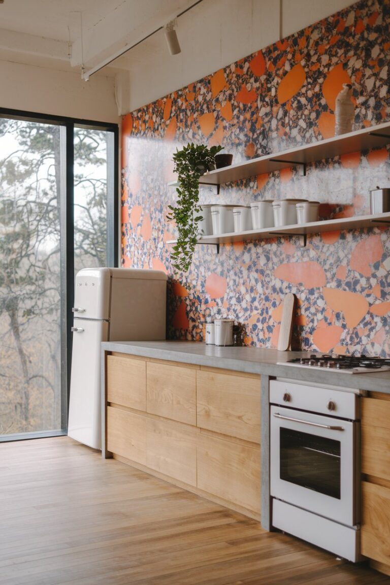 16 kitchen designs with funky backsplash ideas that make a space feel ...