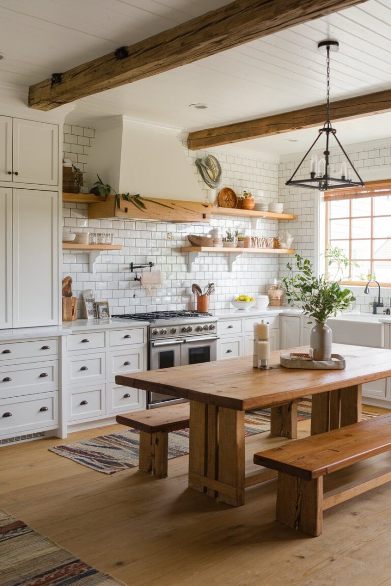 15 Western Kitchens with White Cabinets: Timeless Designs for Every ...