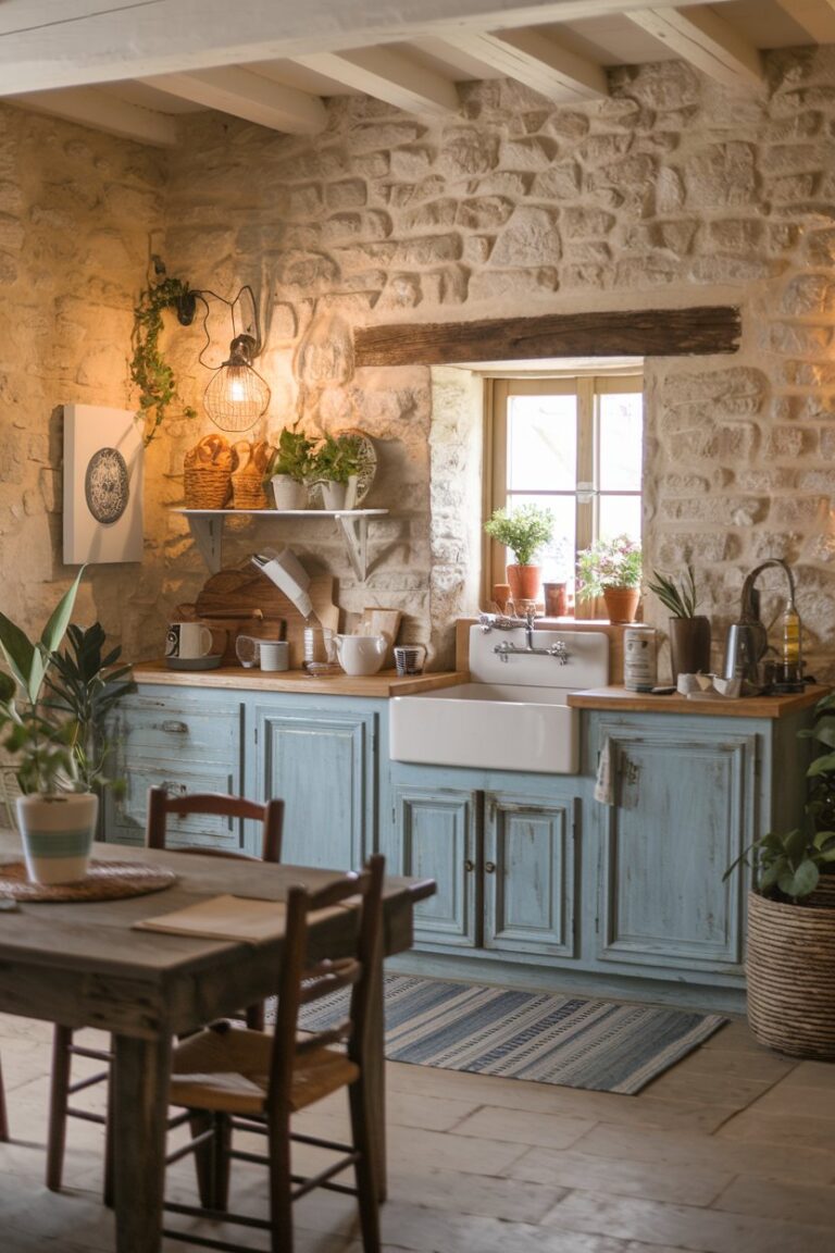18 French Cottage Kitchen Ideas For A Lived-in And Timeless Look – My ...